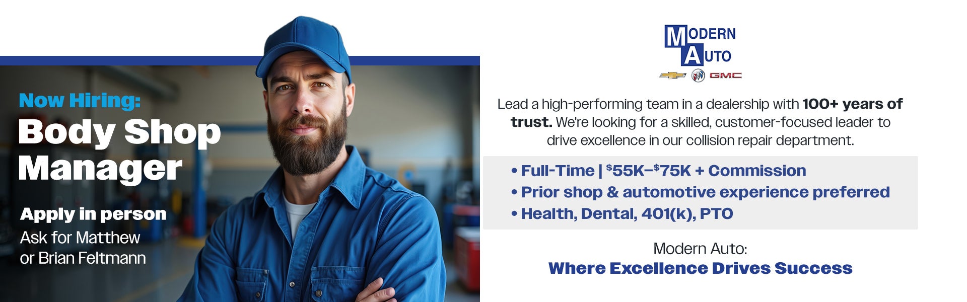 Modern Auto Company | Chevy & GMC Dealer in Washington MO